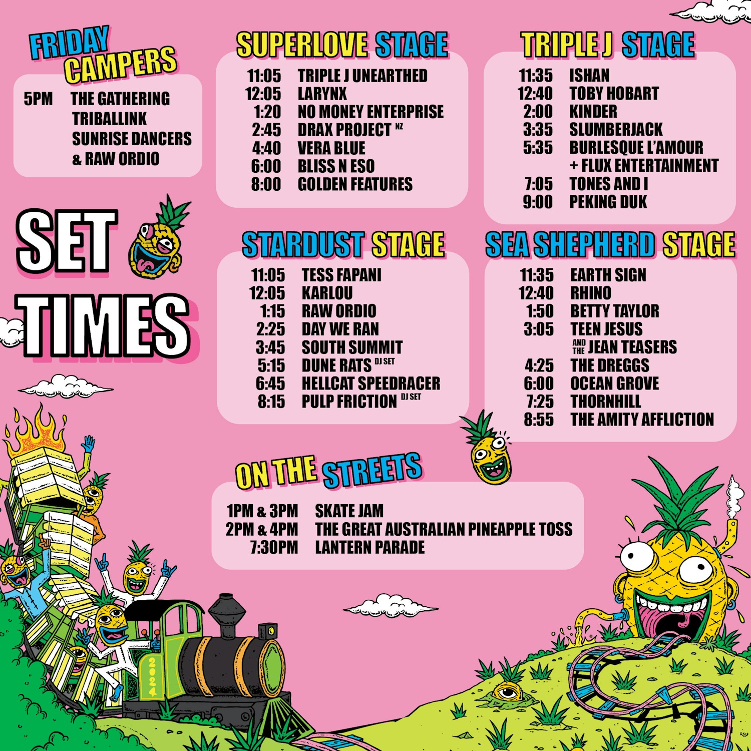 The Big Pineapple Festival is nearly here! Here's everything you need ...