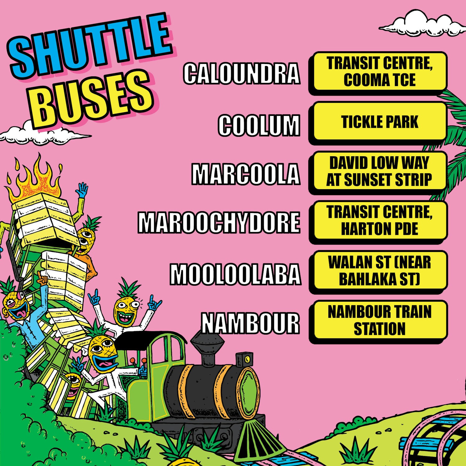 The Big Pineapple Festival is nearly here! Here's everything you need ...